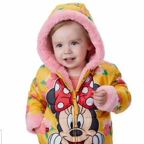 Disney | Jackets & Coats | Brand New Disney Minnie Mouse Character Girl ...
